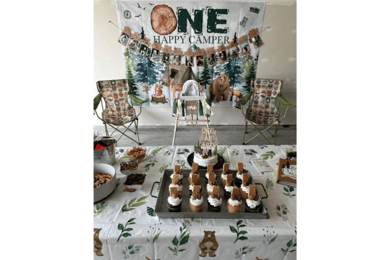 One Happy Camper Birthday: Food, Decor, Games & More! - On The Go Fam