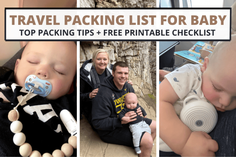 Travel Packing Checklist for Baby (Free Download) - On The Go Fam